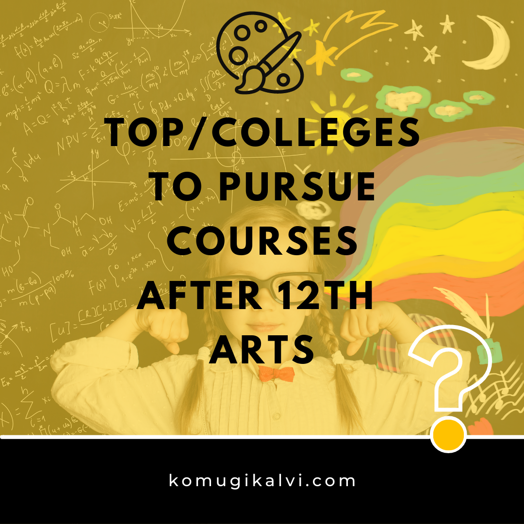 List of Courses after Class 12th Arts